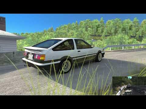 Assetto Corsa - Car Mod - Shomaru Touge - Initial D S2 - AE86 Levin Stage 4 TUNED - YouTube