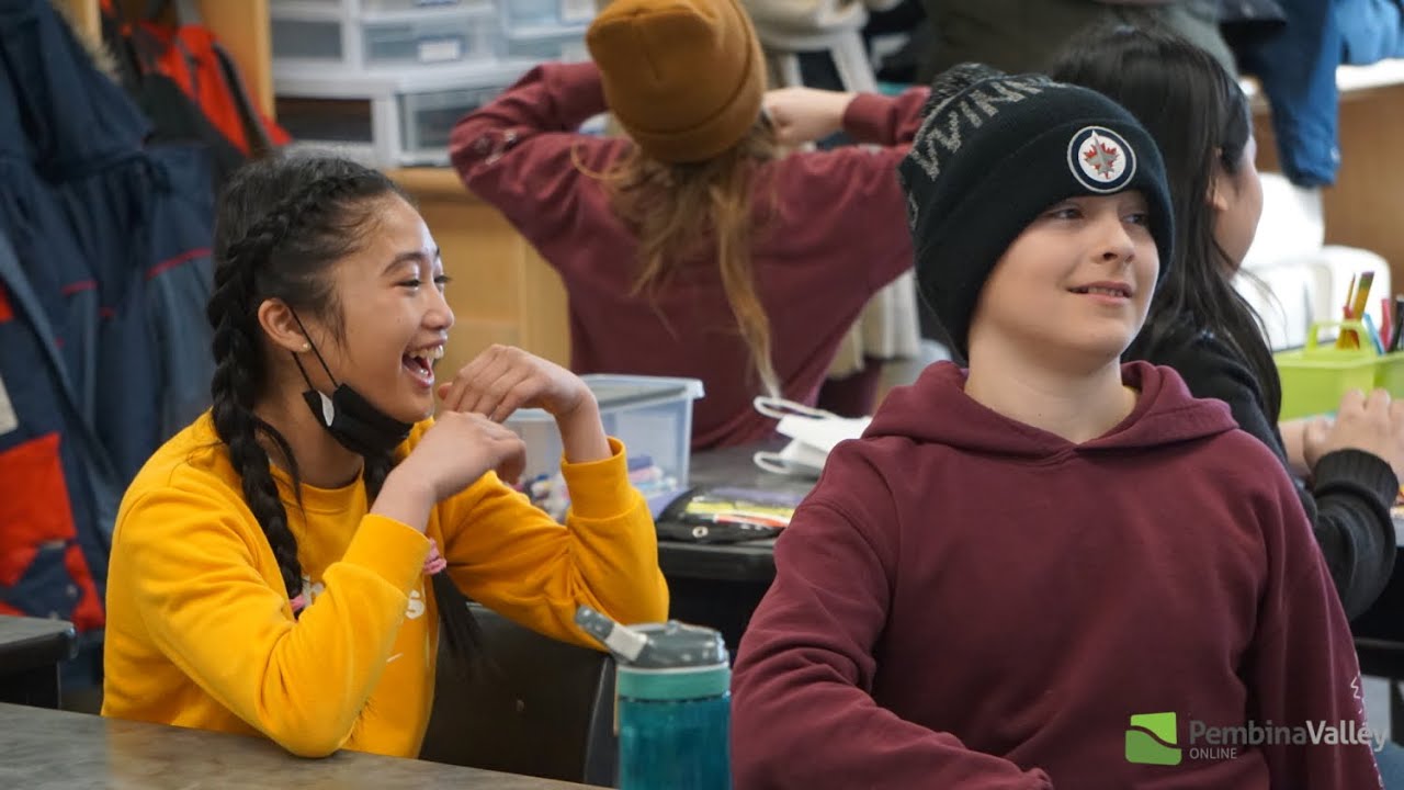 Classroom of the Month with Ms. Neufeld's Grade 6 Class - YouTube