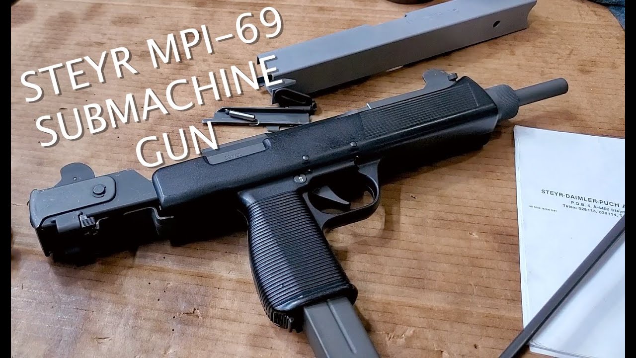 Steyr MPi69 Submachine Gun REDO - YouTube