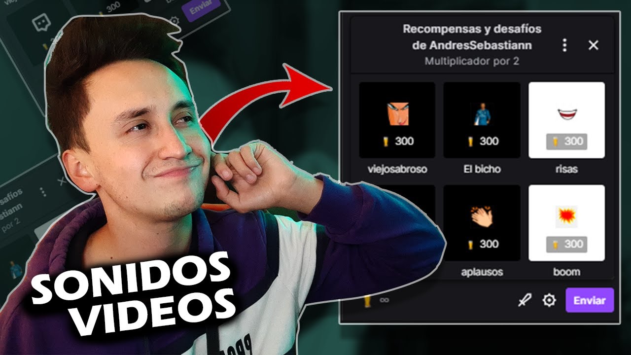 COMO PONER SONIDOS IMAGENES Y VIDEOS CON PUNTOS DE CANAL (TriggerFyre) - YouTube