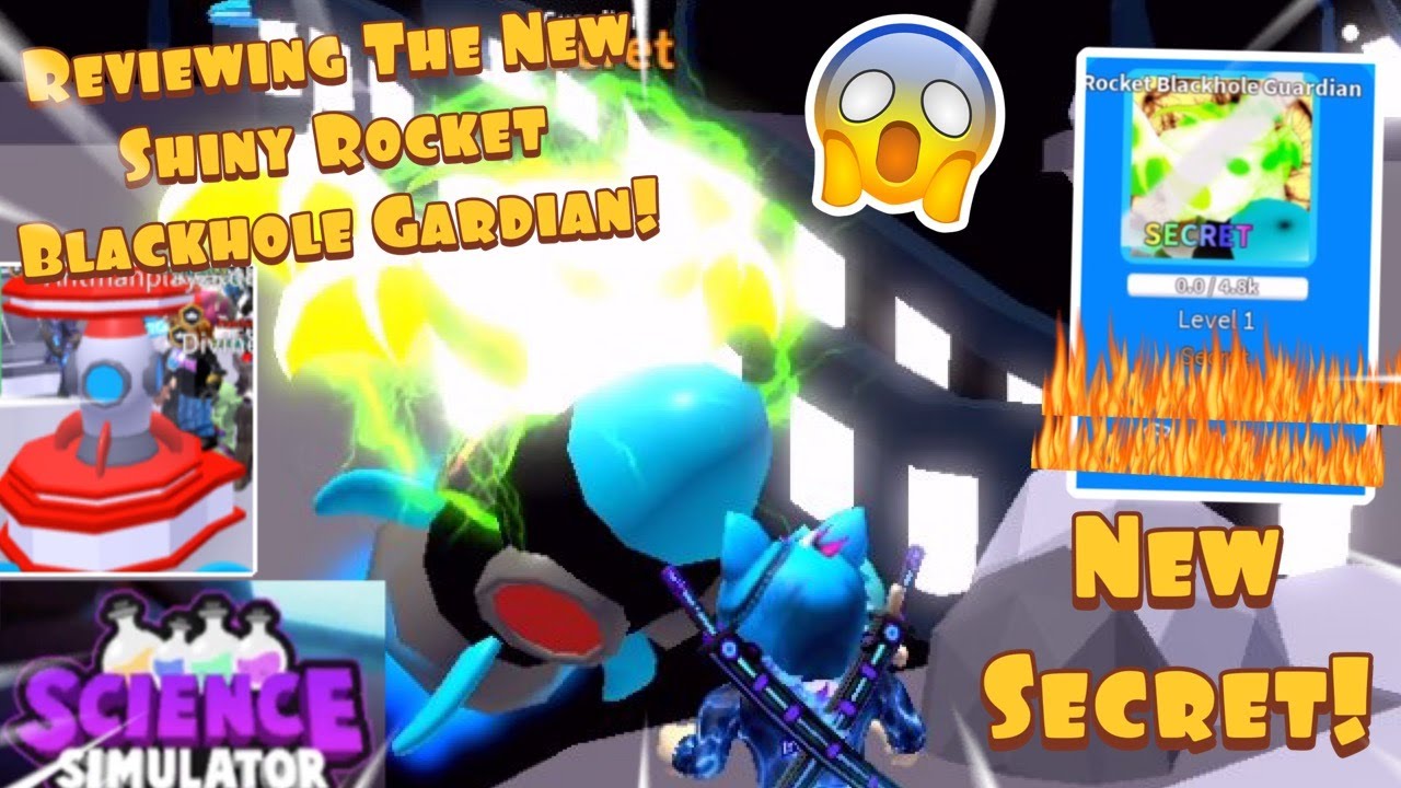Roblox Science Simulator Reviewing The New Shiny Rocket Blackhole ...