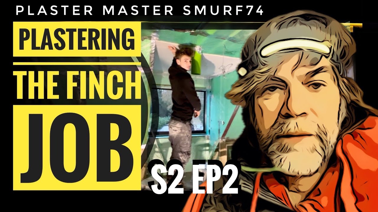 THE FINCH JOB, PLASTERING!! Series 2 Episode 2, DIY Plastering for ...