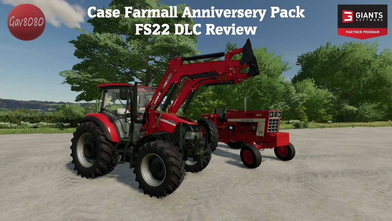 Case Farmall Anniversary DLC - Farming Simulator 22 - YouTube