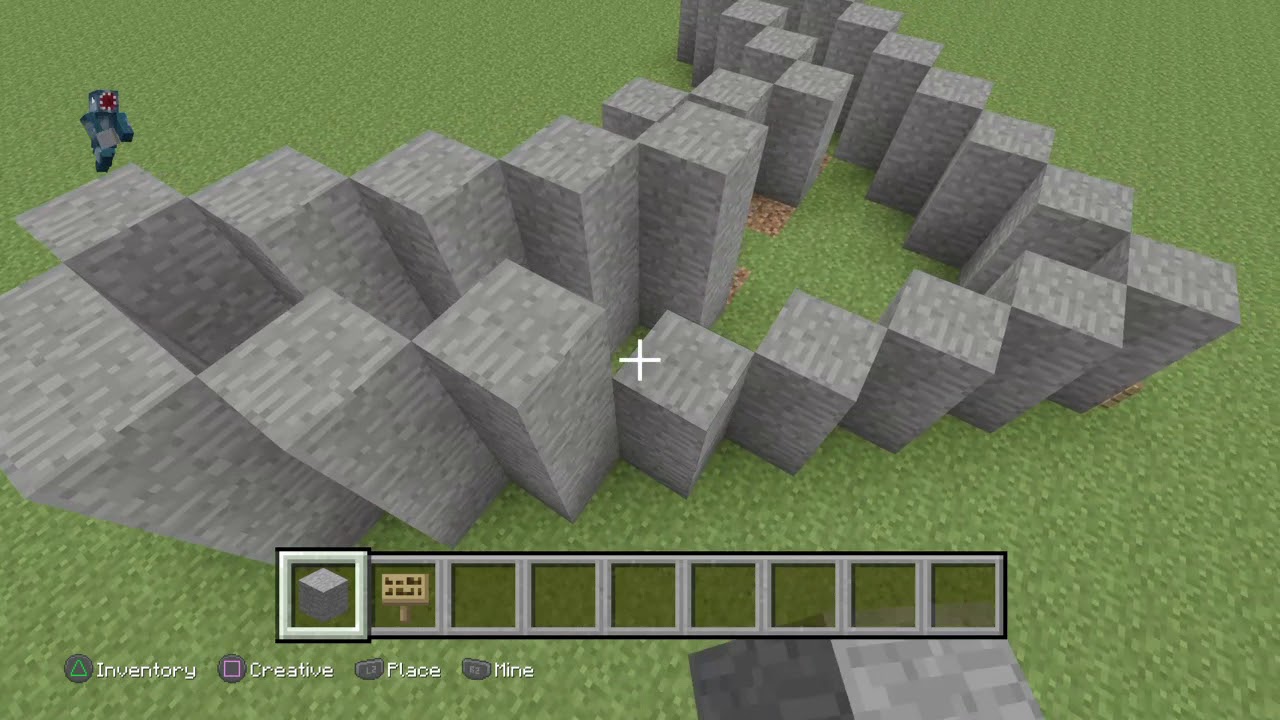 I built a stone building|Minecraft - YouTube