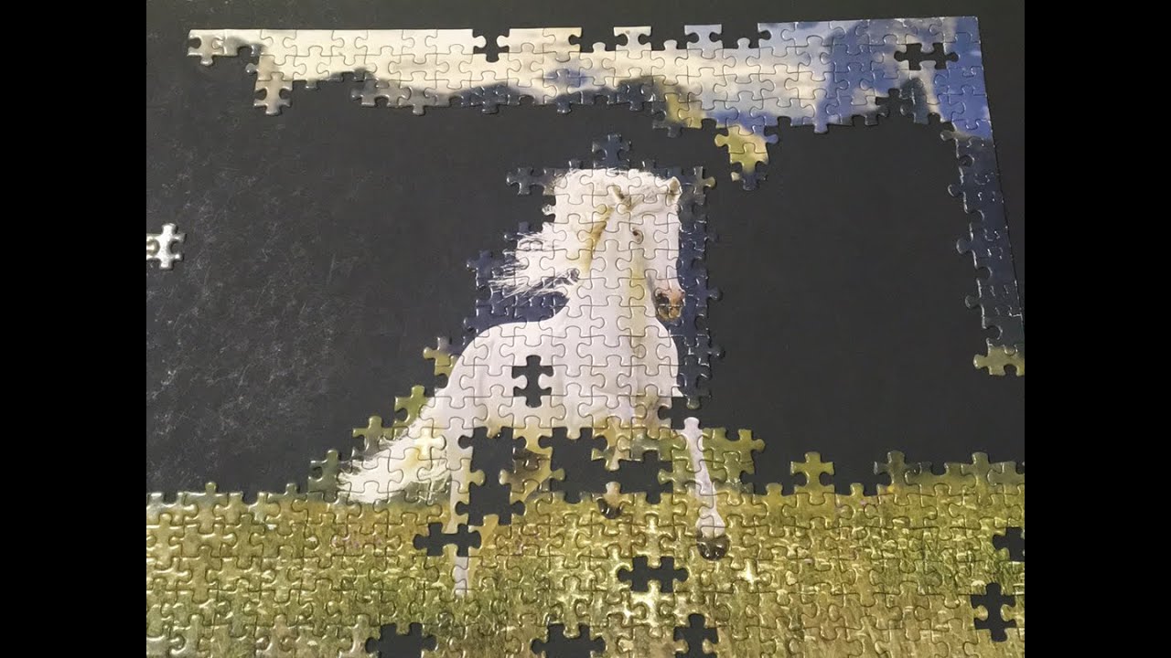 JIGSAW 🧩 PUZZLE 🧩 no picture, unknown amount of pieces, no talking, 🎬 ...