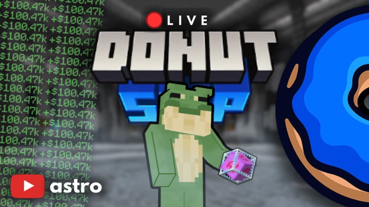 Donut smp live - Rating bases - Buying all spawners! - YouTube