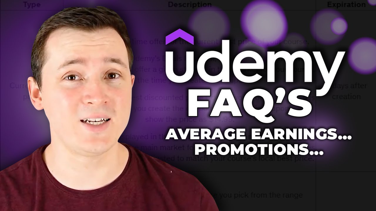 7 FAQs for Udemy Instructors (2021) - YouTube