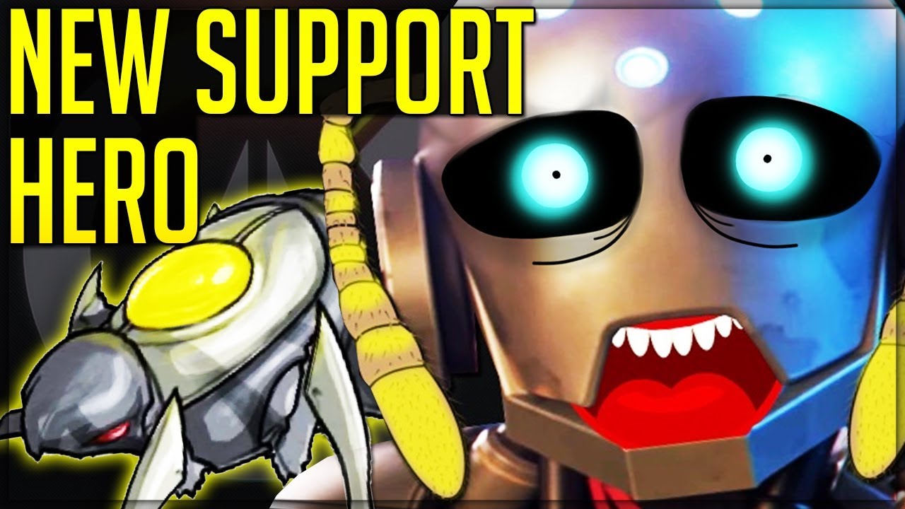 NEW SUPPORT HERO - TERRIFYING, TINY AND TACTICAL - Overwatch! (Healing ...