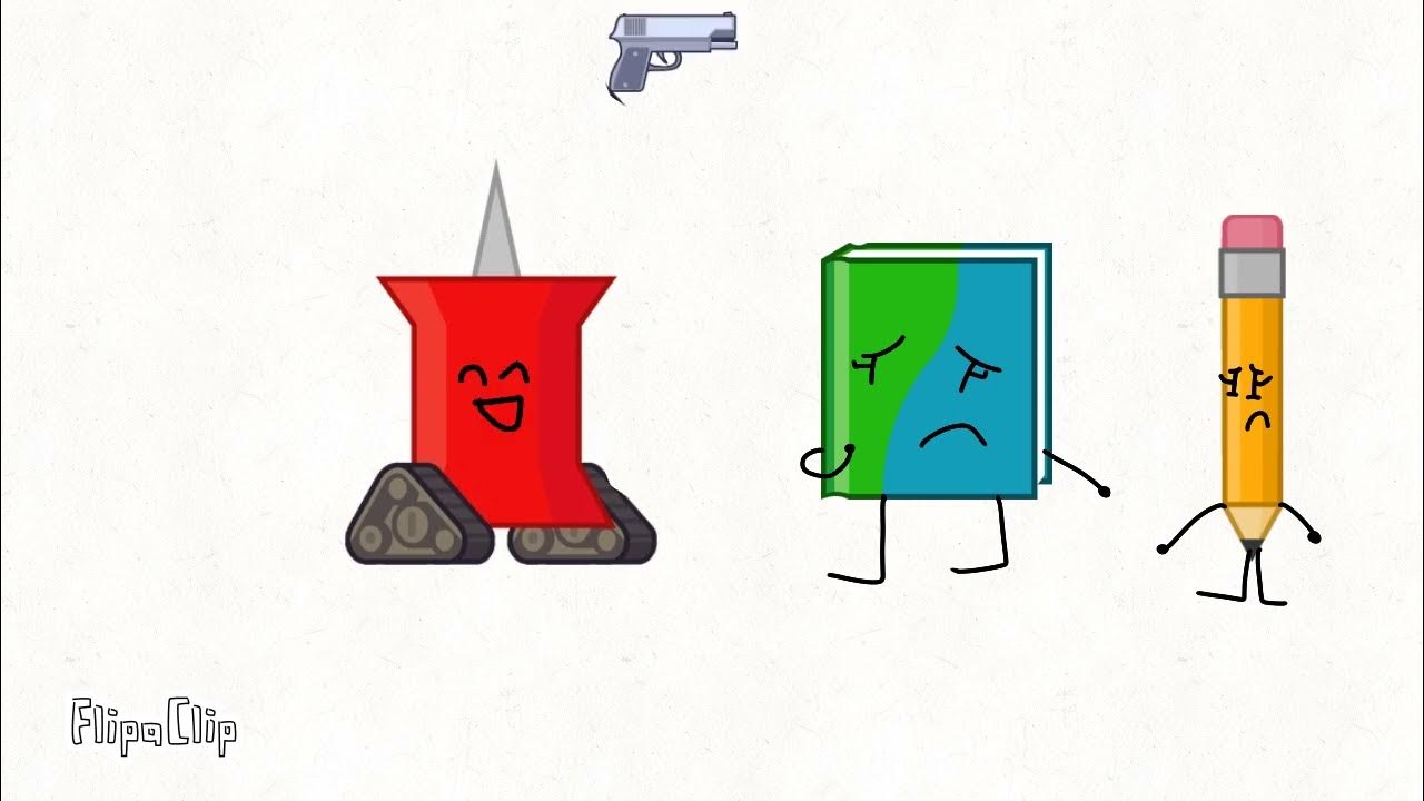 bfdia 18: PIN HAS A GUUUN! - YouTube