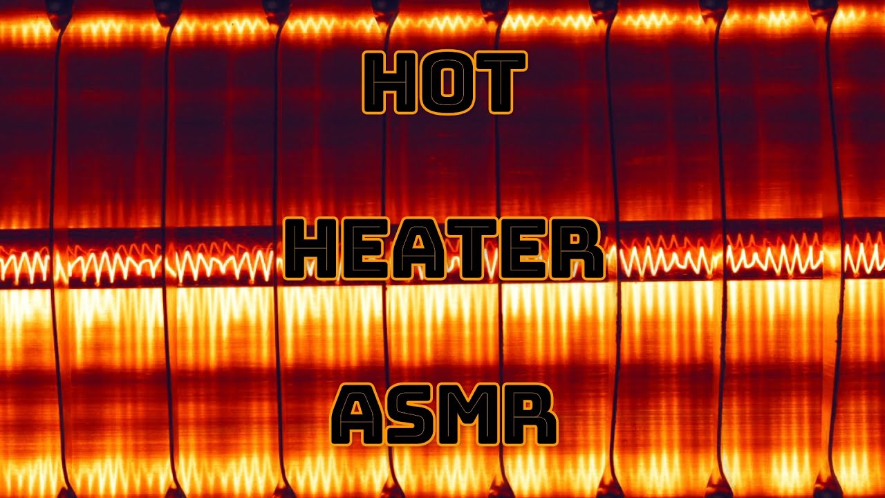 Hot Heater Sounds - Warm Glowing Fan ASMR - Heat Haze - *3 HOURS of ...