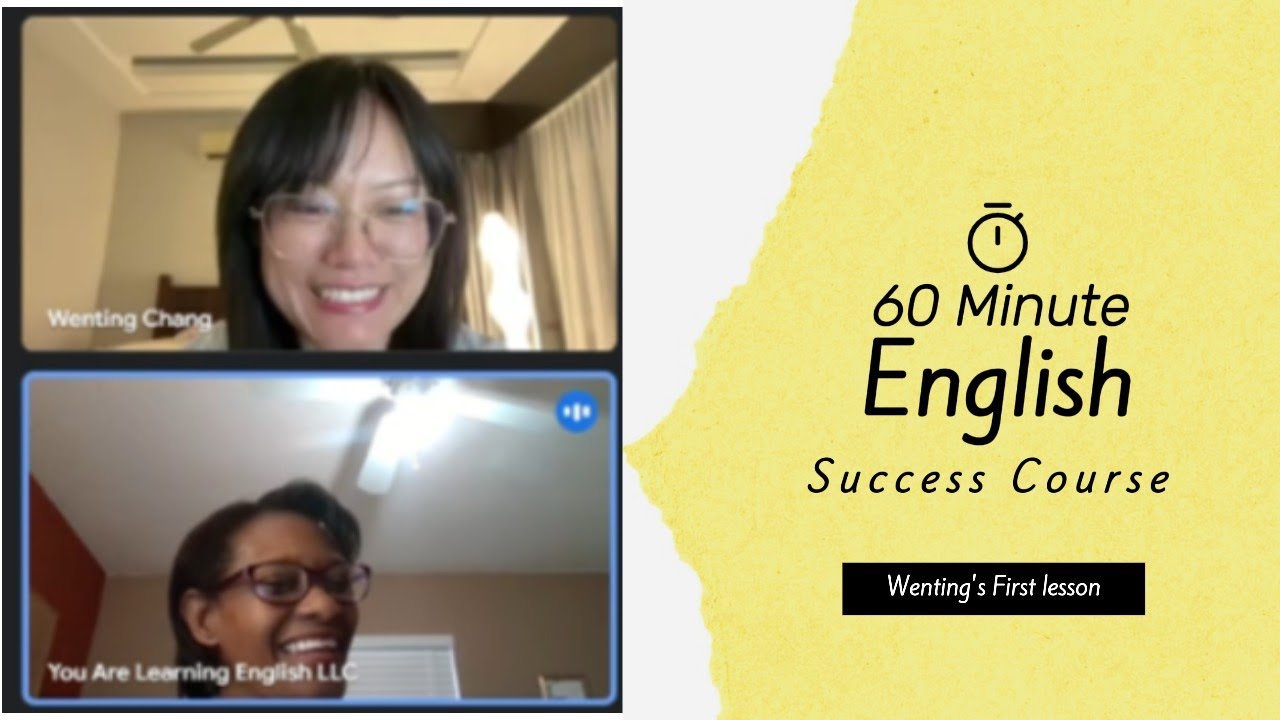 Wenting's First Lesson with Our New Course - YouTube