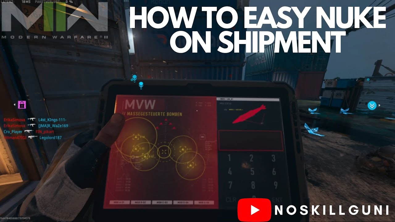NUKE | HOW TO GET A NUKE ON SHIPMENT | INSANE CLASS SETUP LACHMANN MP ...