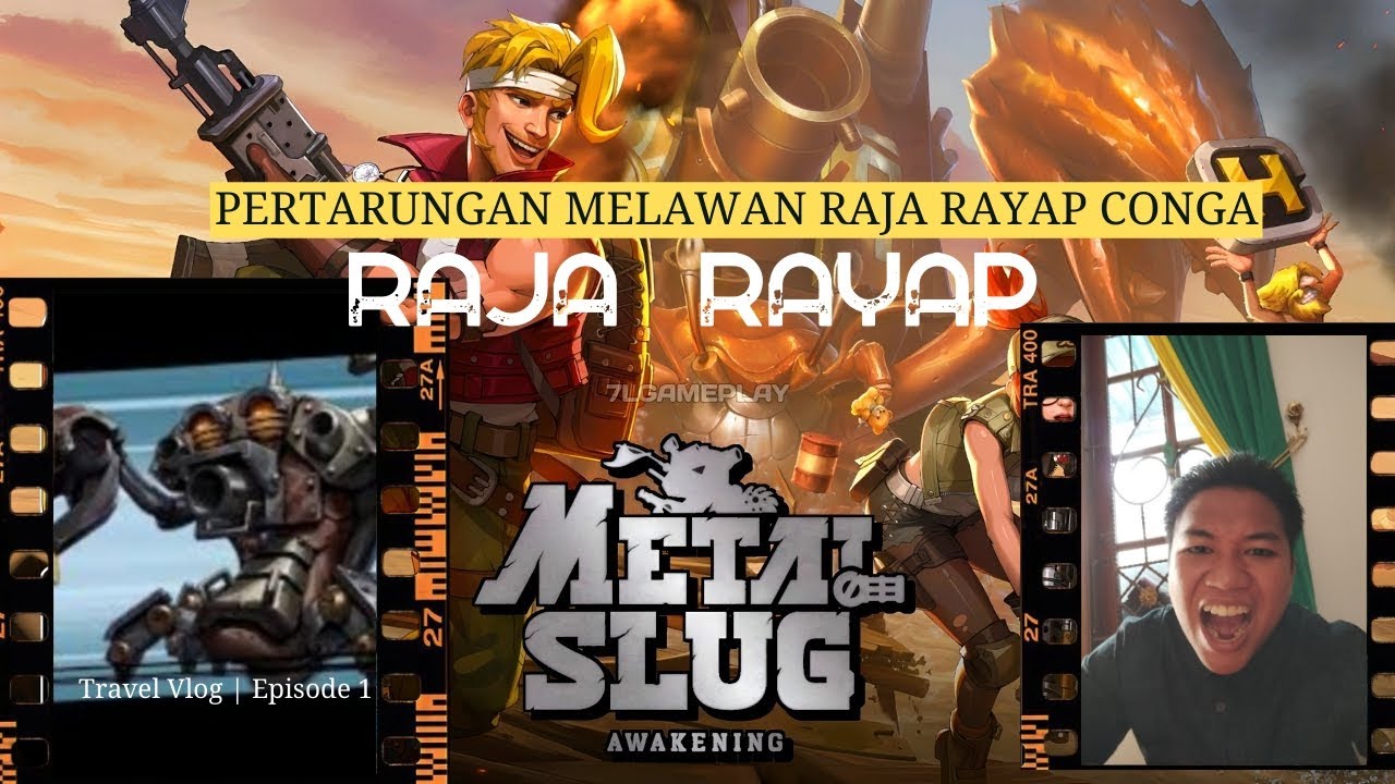 PERTARUNGAN MELAWAN RAJA RAYAP CONGA!!CARPT 7 #metalslugawakening - YouTube