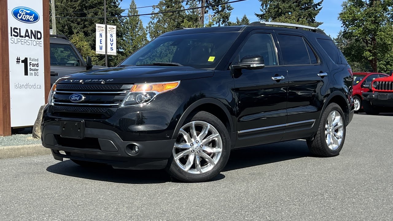 2013 Ford Explorer Limited + Dual Panel Moonroof, Trailer Tow Package ...
