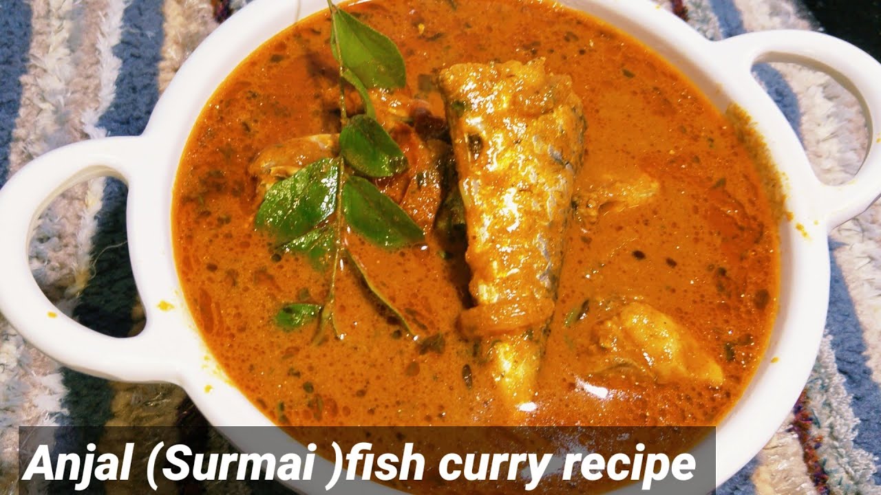 Anjal (Surmai ) Fish curry recipe | Easy tasty recipe| Sauda's kitchen ...