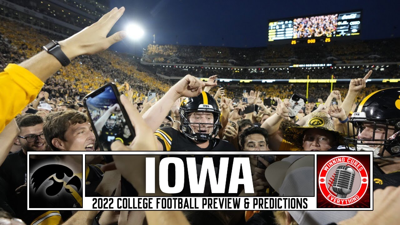 Iowa Hawkeyes 2022 College Football Season Predictions - YouTube