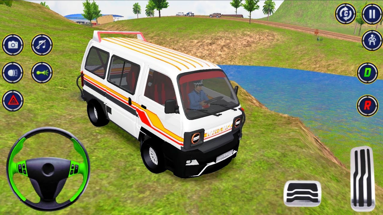 Van Driving Simulator Games 2025 - Minibus Realistic Offroad Driving ...