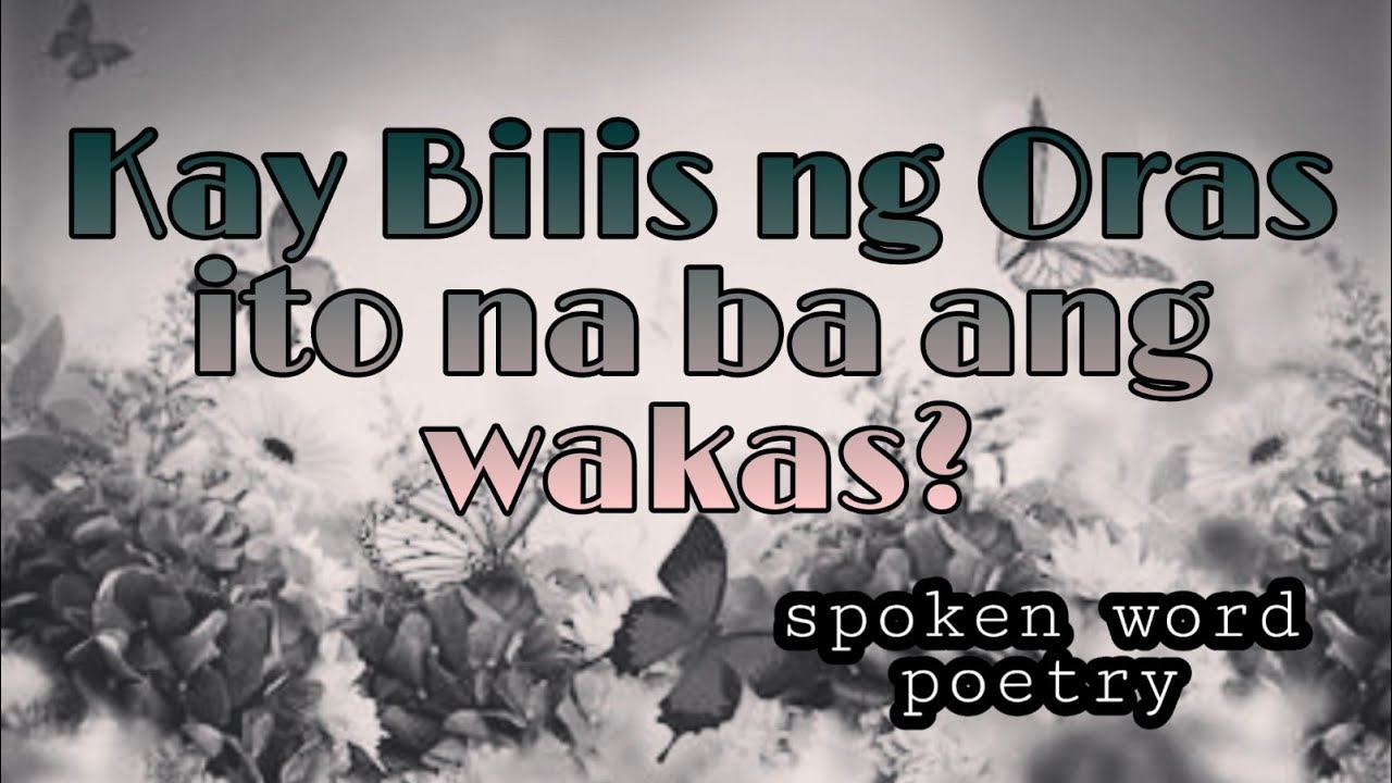 " NANAY " (Tagalog Spoken Word Poetry) | Original Composition - YouTube
