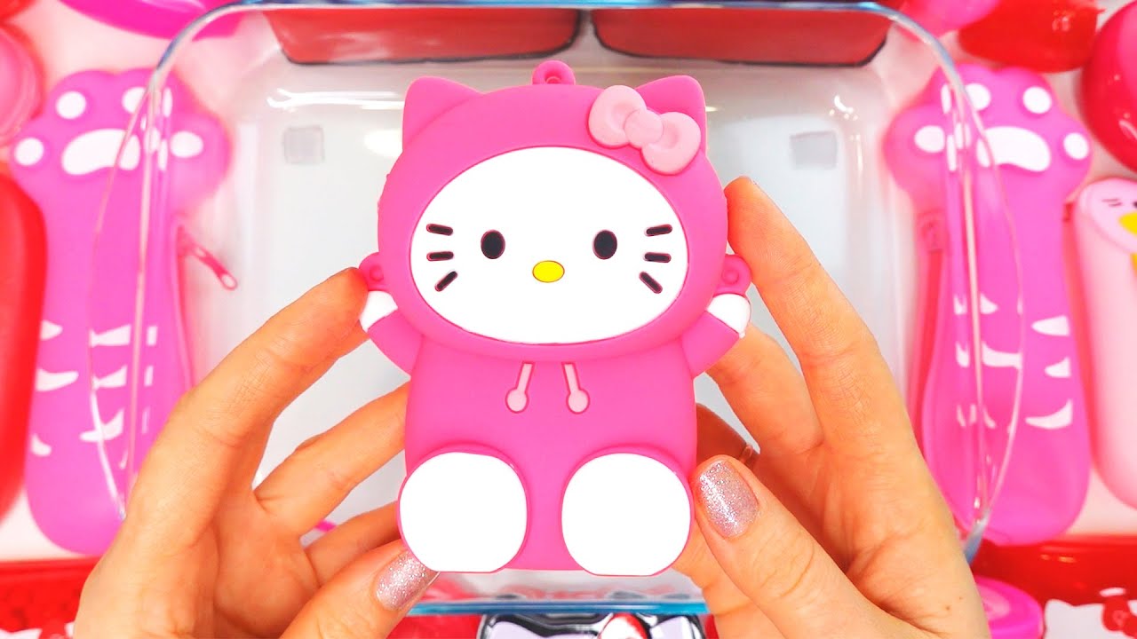Hello Kitty slime 😺 - YouTube