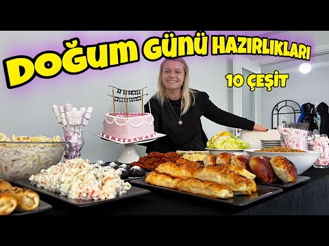 ESİLA’NIN DOĞUM GÜNÜ HAZIRLIĞI VLOG🎂 @esılabıltekın