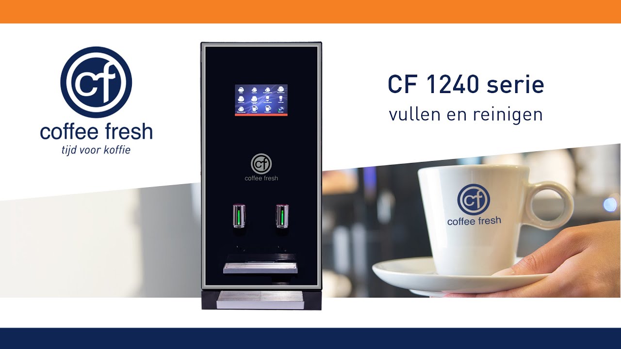 Schoonmaak instructie Coffee Fresh CF1240 - YouTube