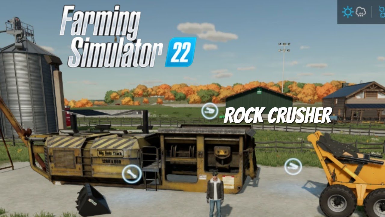 Farming Simulator 22, Rock Crusher, New House, moved stuff around. # ...
