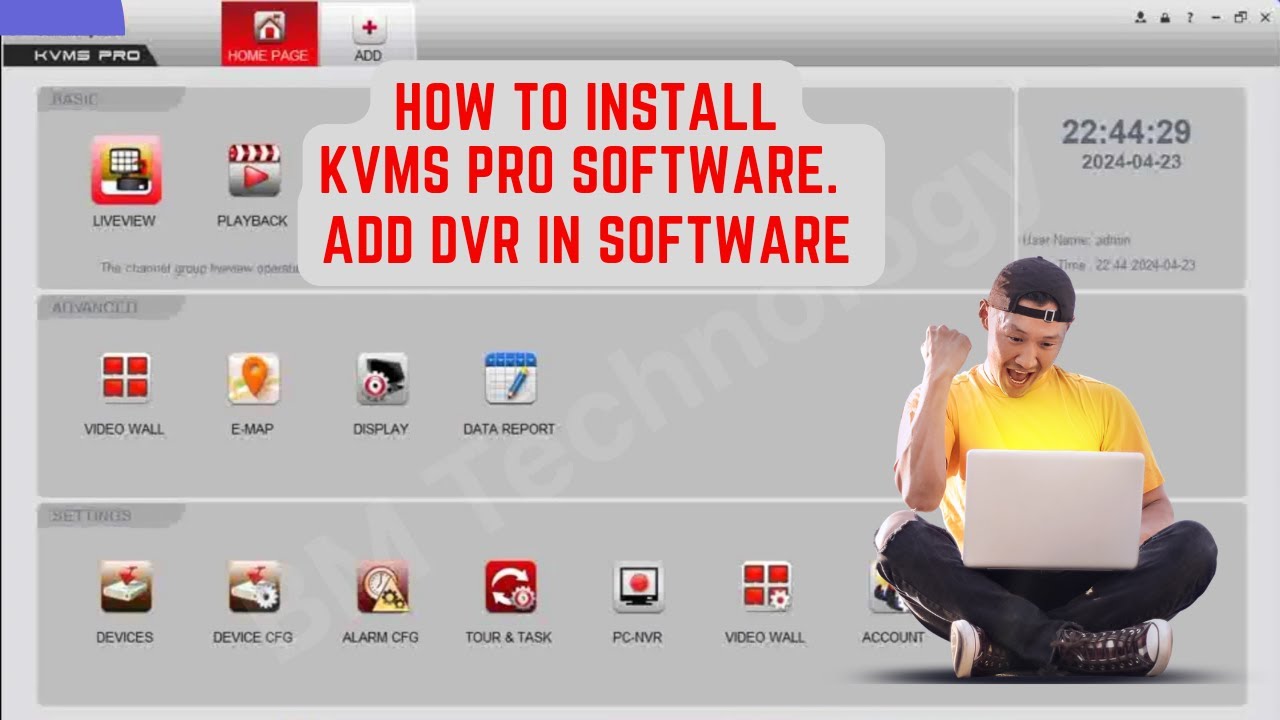 How To Install KVMS Pro In Windows 10 | How To Add DVR KVMS Pro ...