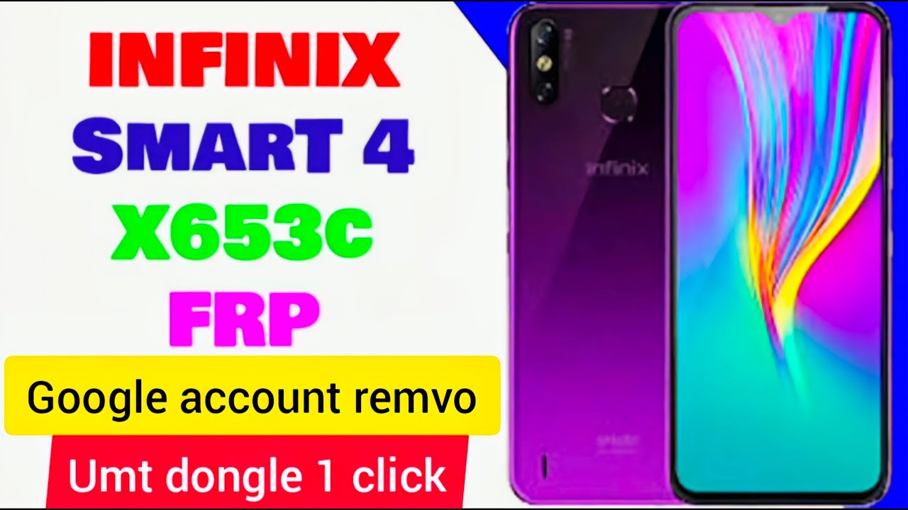 infinx Smart 4 X653C / All infinix model Frp unlock umt dongle 1 click ...