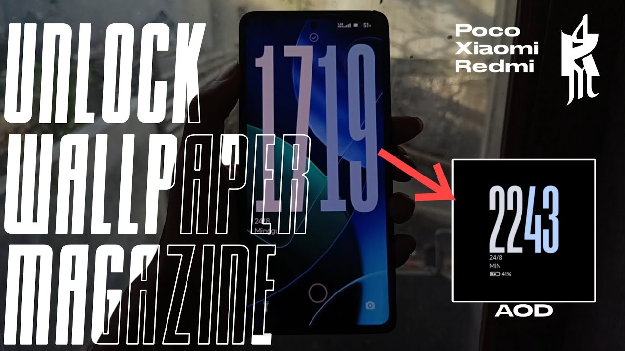 TUTORIAL! Unlock Wallpaper magazine Minimalis Untuk semua hp Xiaomi ...