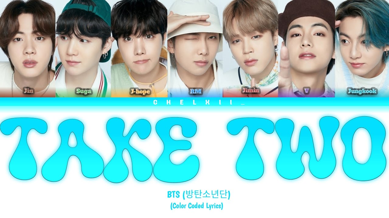 BTS "Take Two" lyrics (color coded) - YouTube