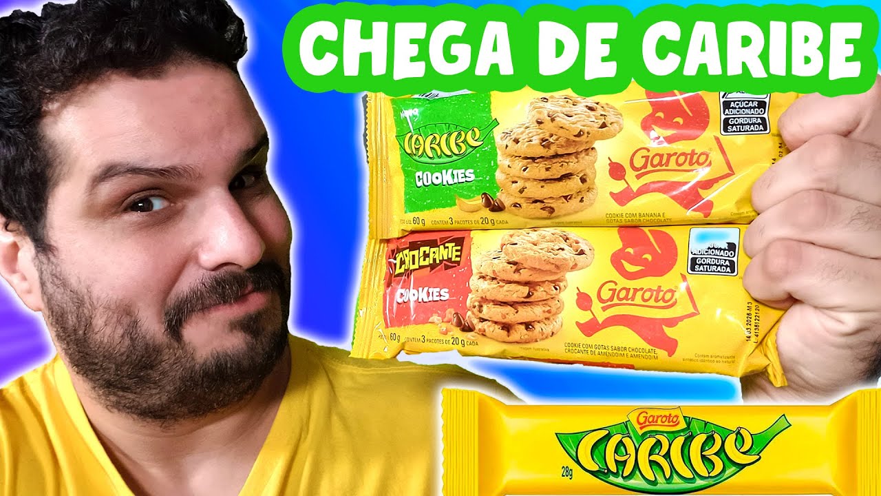OS AMANTES DE CARIBE VÃO FICAR MALUCOS - PROVANDO O COOKIE DE CARIBE ...