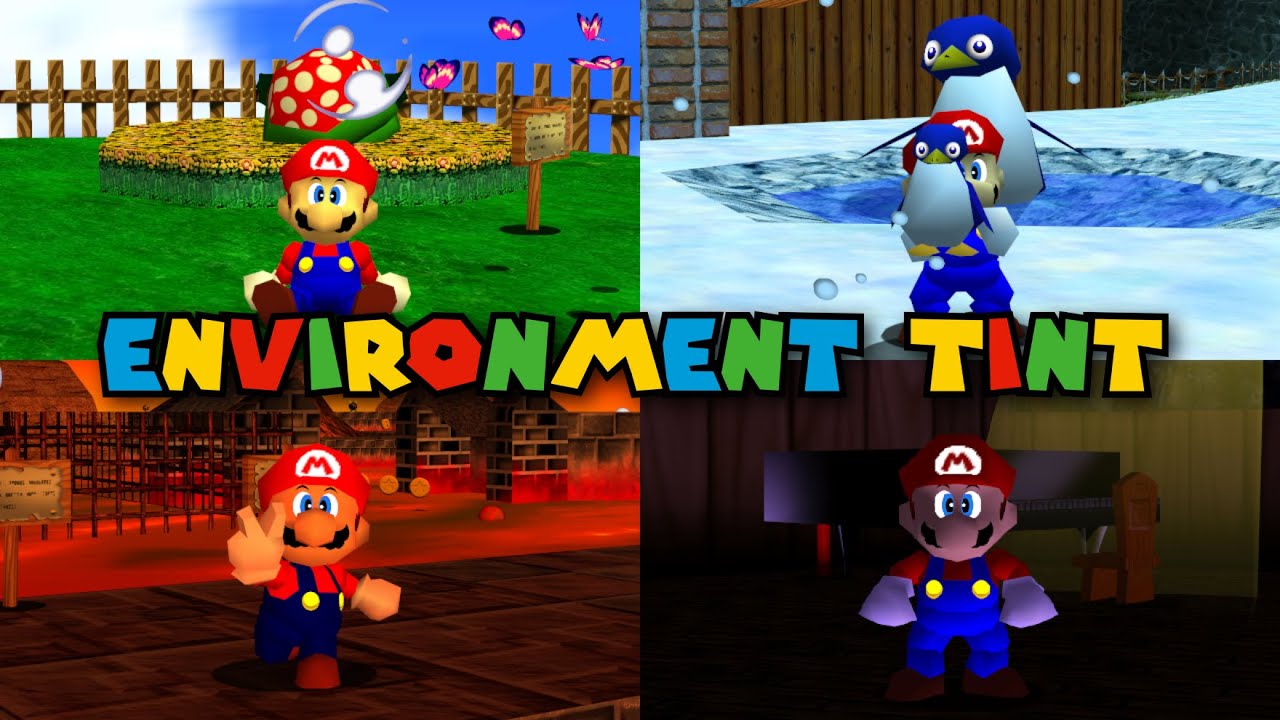 🍄 Super Mario 64 Coop DX - Environment Tint v1.1 - YouTube