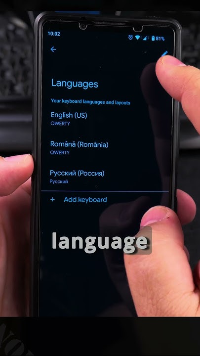 How to Remove Keyboard Language on Android devices 3 - YouTube