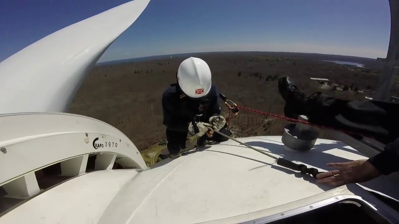 Go Pro - Wind Turbine Rescue Training - YouTube