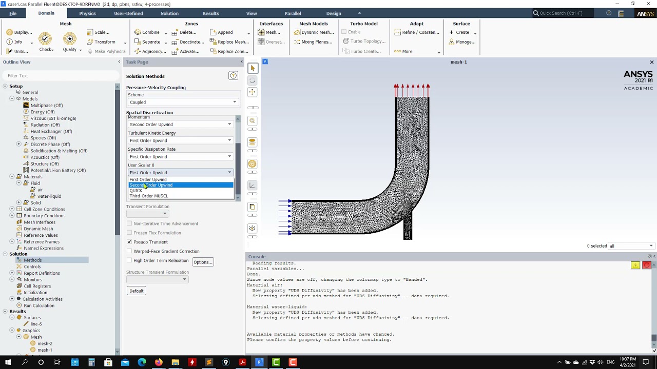 Tutorial 3 - Part 8 - 2D pipe elbow. - YouTube