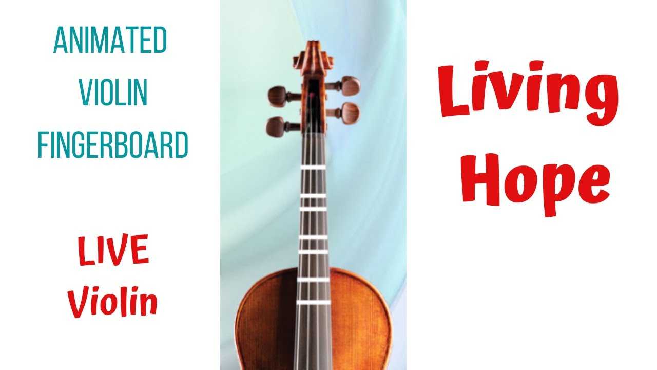 🎻 LIVING HOPE by Phil Wickham | LIVE Violin Cover🎶|Animated Violin ...