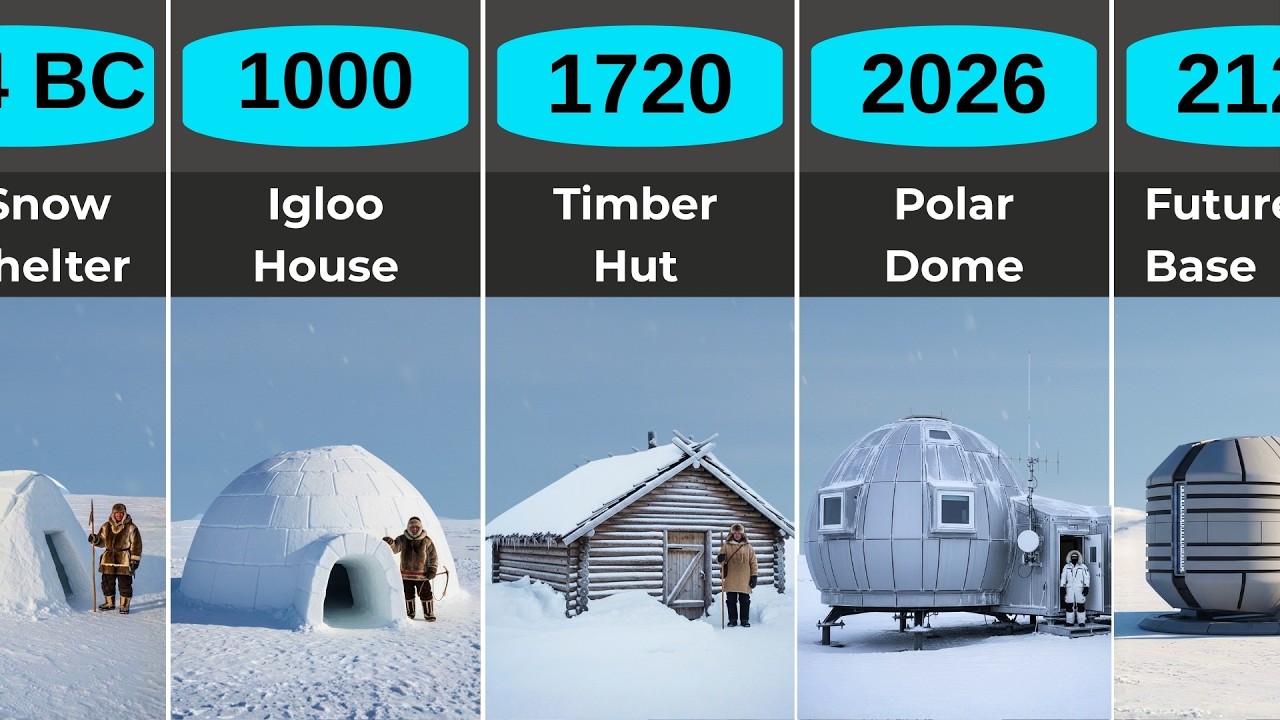 The Evolution of Arctic Shelters | 8,000 Years - YouTube