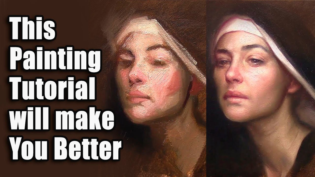 Want to get better at portrait painting? This Portrait Painting ...