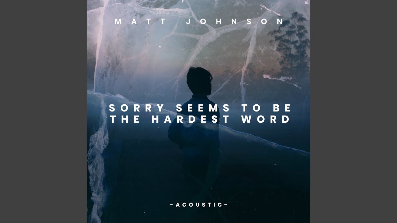 Matt Johnson - Sorry Seems to Be the Hardest Word Chords - Chordify