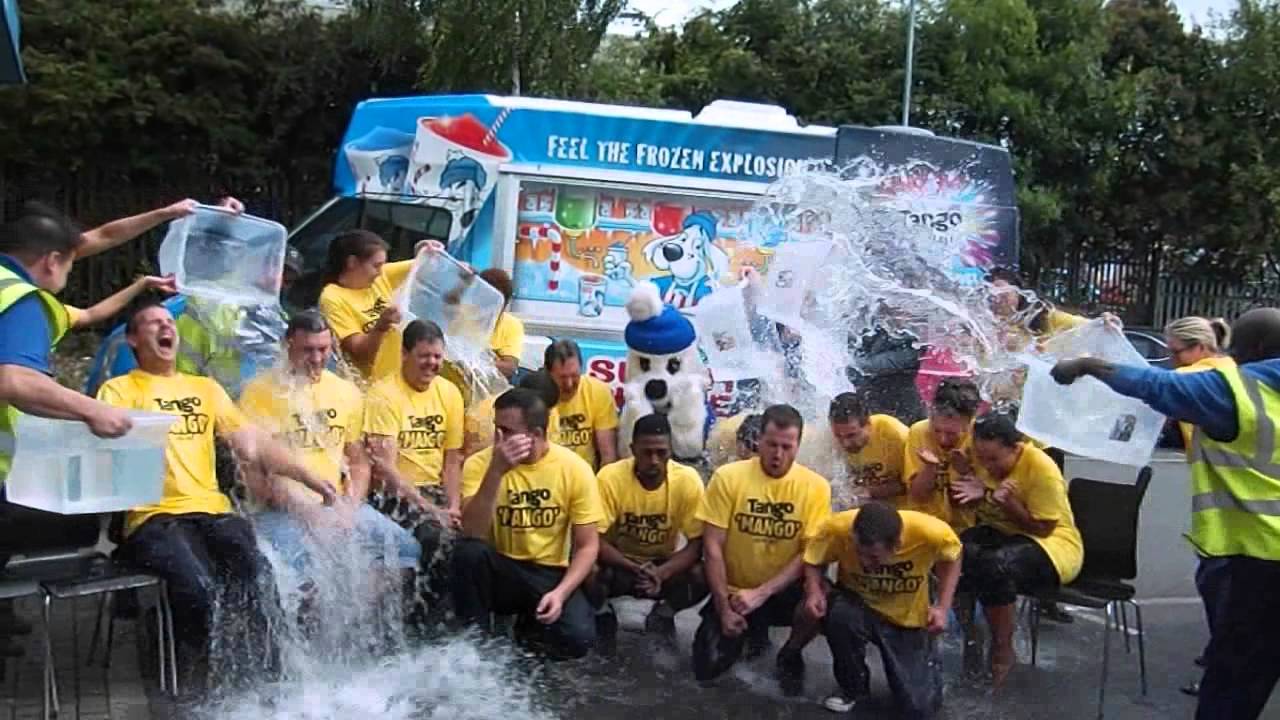Slush Puppie Ice bucket challenge - YouTube