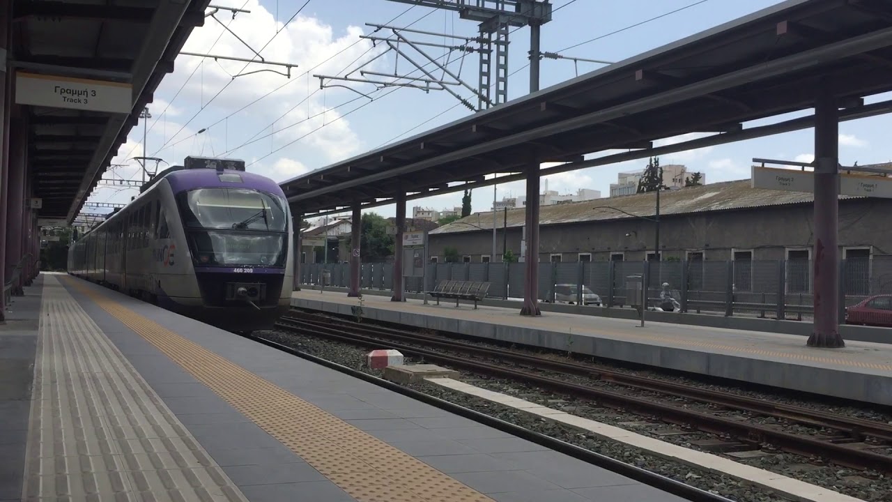 PROASTIAKOS | Suburban Railway departing from Piraeus to Kiato - YouTube