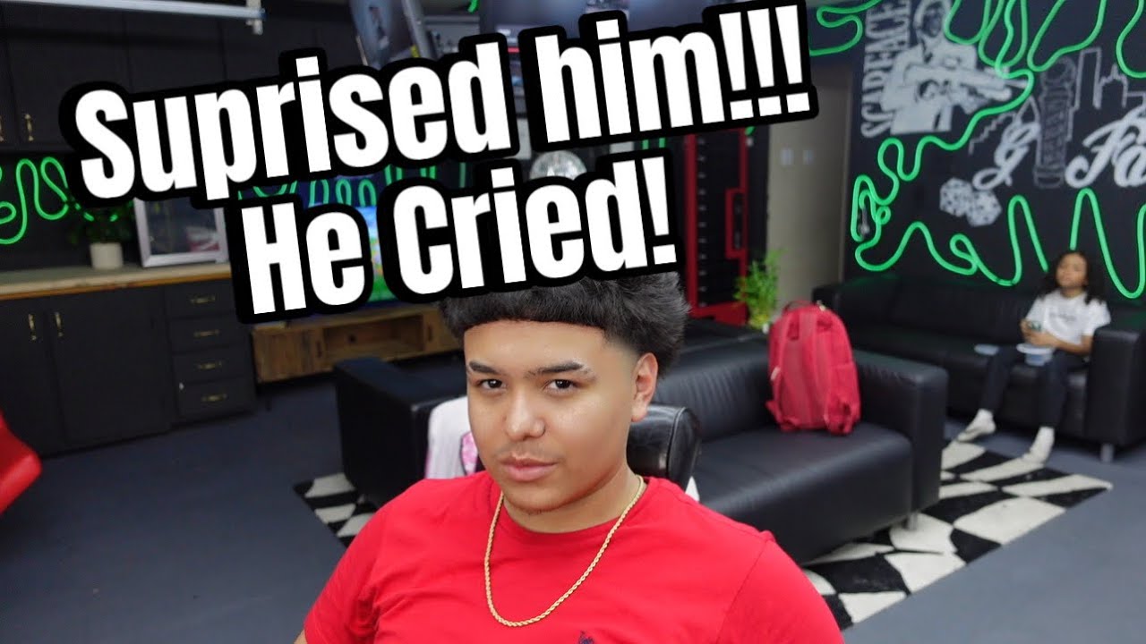 SURPRISING LIL bro with a new… - YouTube