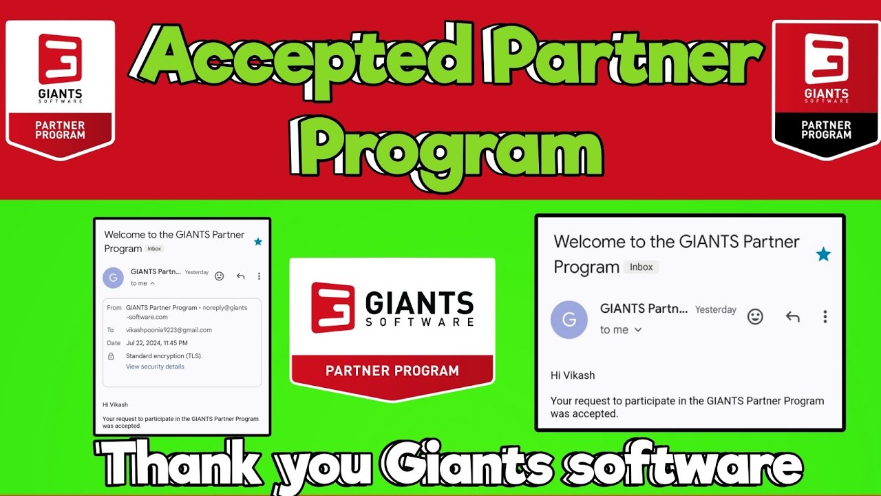 Finally GIANTS Partner Program was accepted.☺️☺️☺️ @FarmingSimulator ...