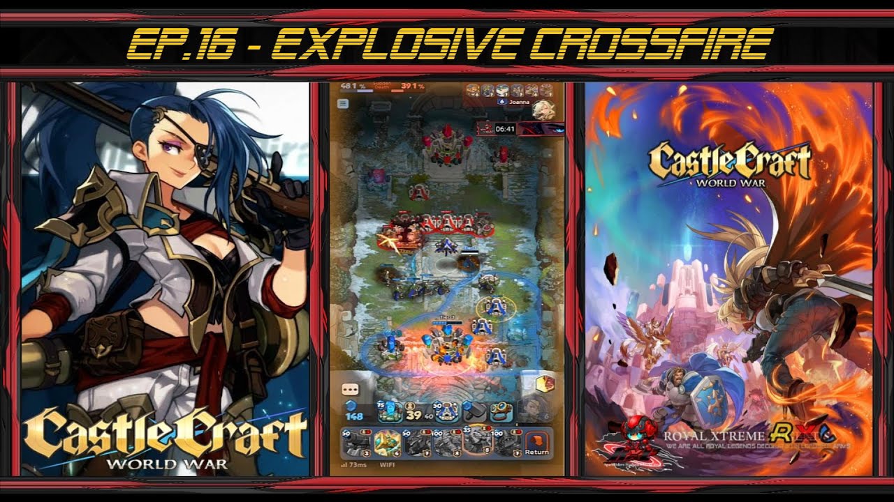 Explosive Crossfire | Castle Craft: World War - YouTube