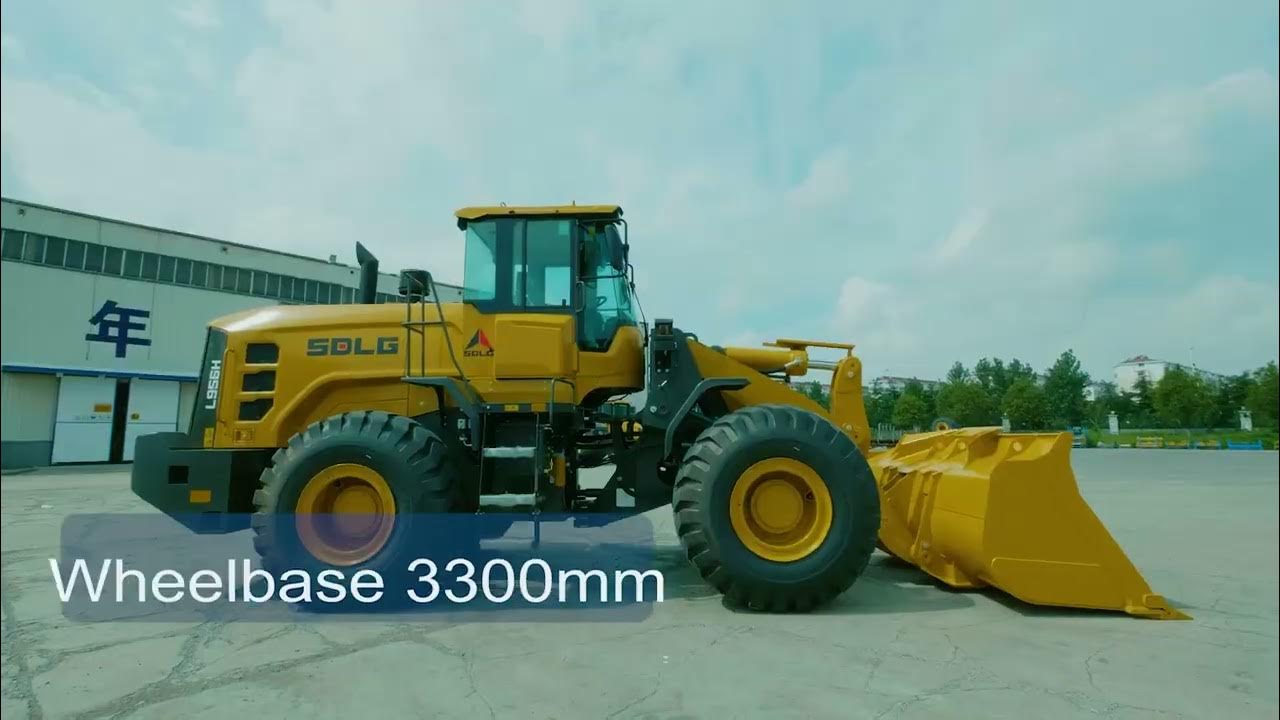 L956H SDLG New Generation Wheel Loader - YouTube