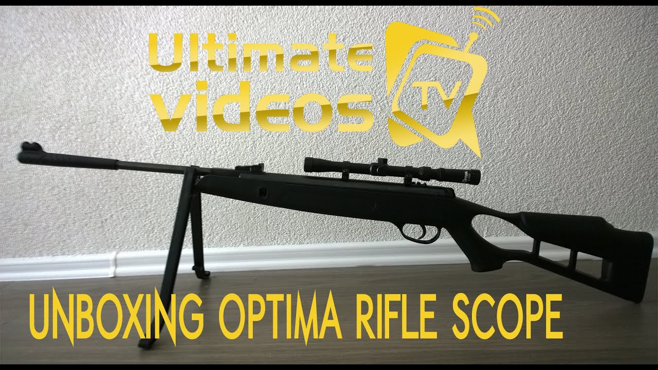OPTIMA RIFLE SCOPE RF3-7X20 - UNBOXING 2016 - YouTube