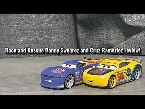 Disney Cars Race and Rescue Danny Swervez Two Pack Review! - YouTube