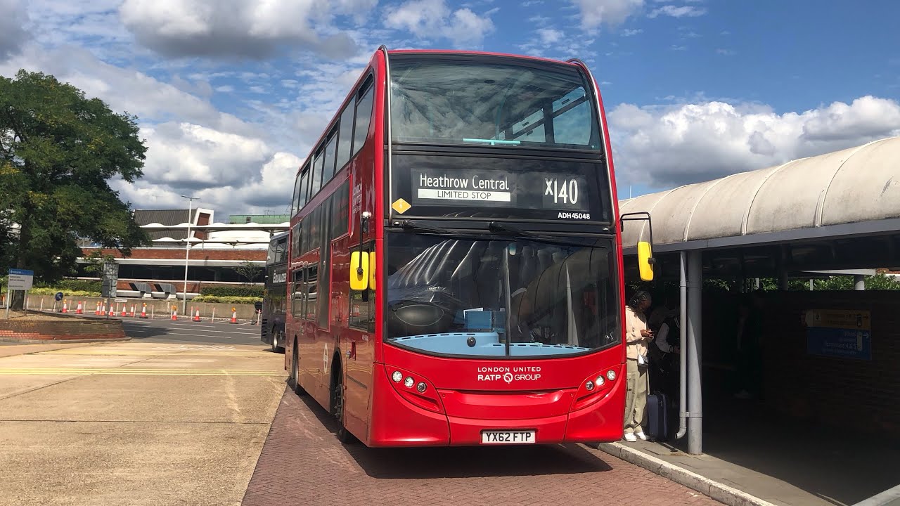 *LAST DAY OF X140* + *EXTREMELY RARE* X140 to Heathrow Airport Central ...
