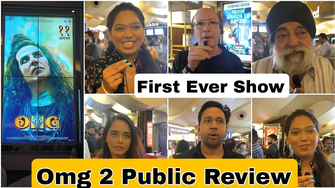 OMG 2 Movie Public Review First Day First Ever Show In Mumbai, Media ...