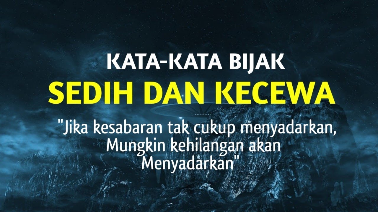 Gambar Kata Kata Sedih Dan Kecewa
